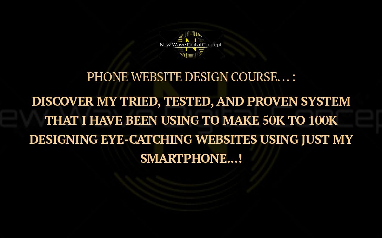 New Wave Digital Concept